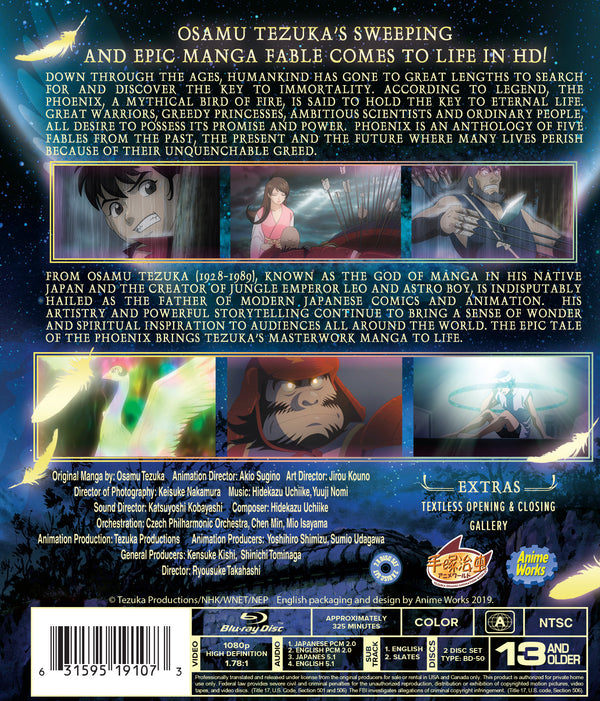 Osamu Tezuka's Phoenix The Perfect Collection [BD] – Media Blasters Storefront